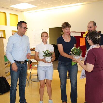 Verabschiedung im Kollegium - Gesamtschule Fischbach in Kelkheim